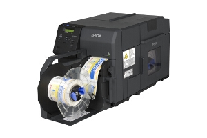Epson ColorWorks C7500 (TM-C7500) Color Inkjet Label Printer | Data ...