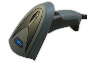 ID Tech 2DScan Corded Handheld Area Imager (2D) Barcode Scanner | Data ...
