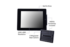 Posiflex MT4308 Hybrid Fixed and Mobile POS with Gorilla Glass and ...